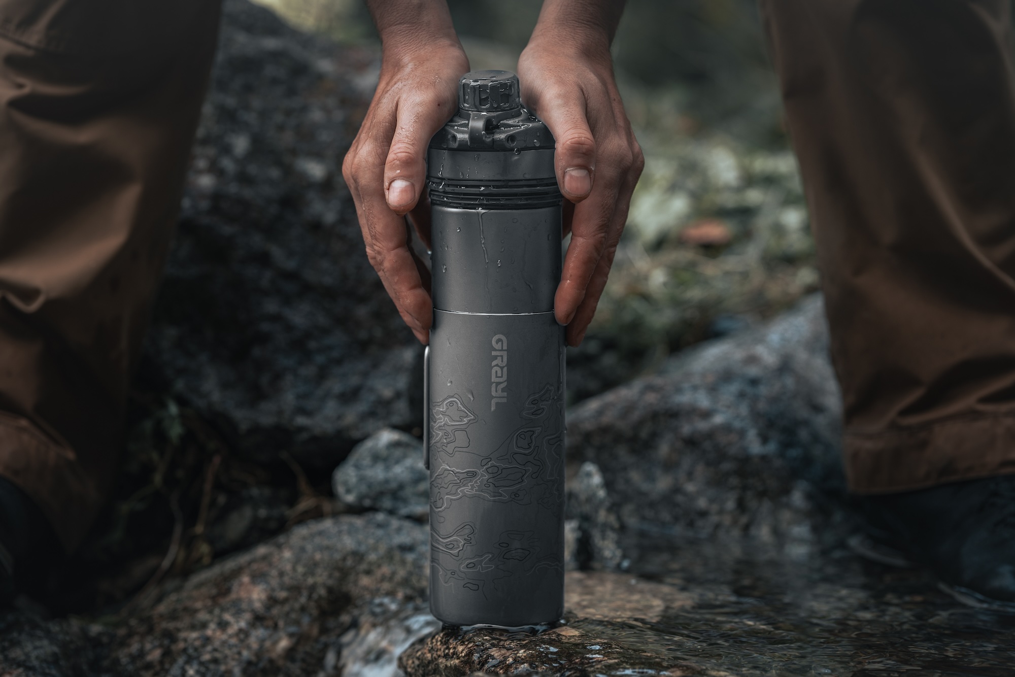Grayl Unveils GeoPress Titanium Filter and Purifier Bottle: The ...